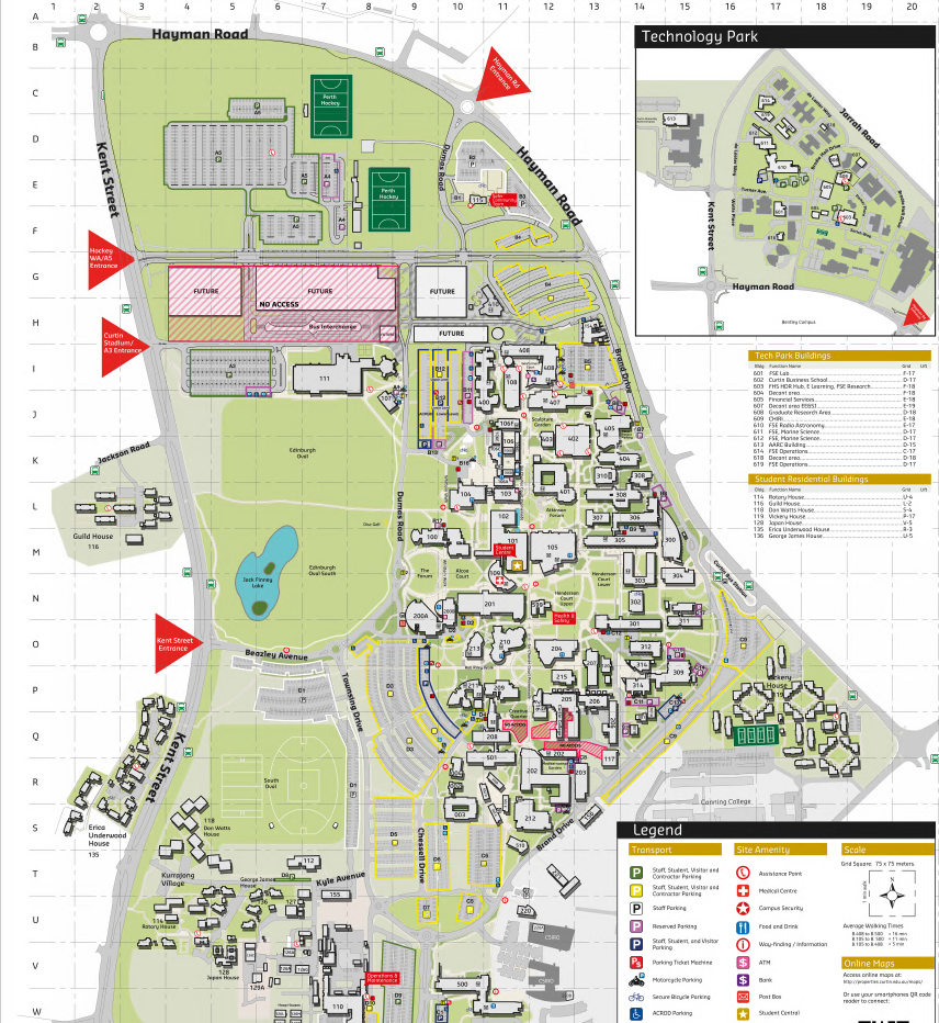 CurtinMaps | Curtin University, Perth, Australia