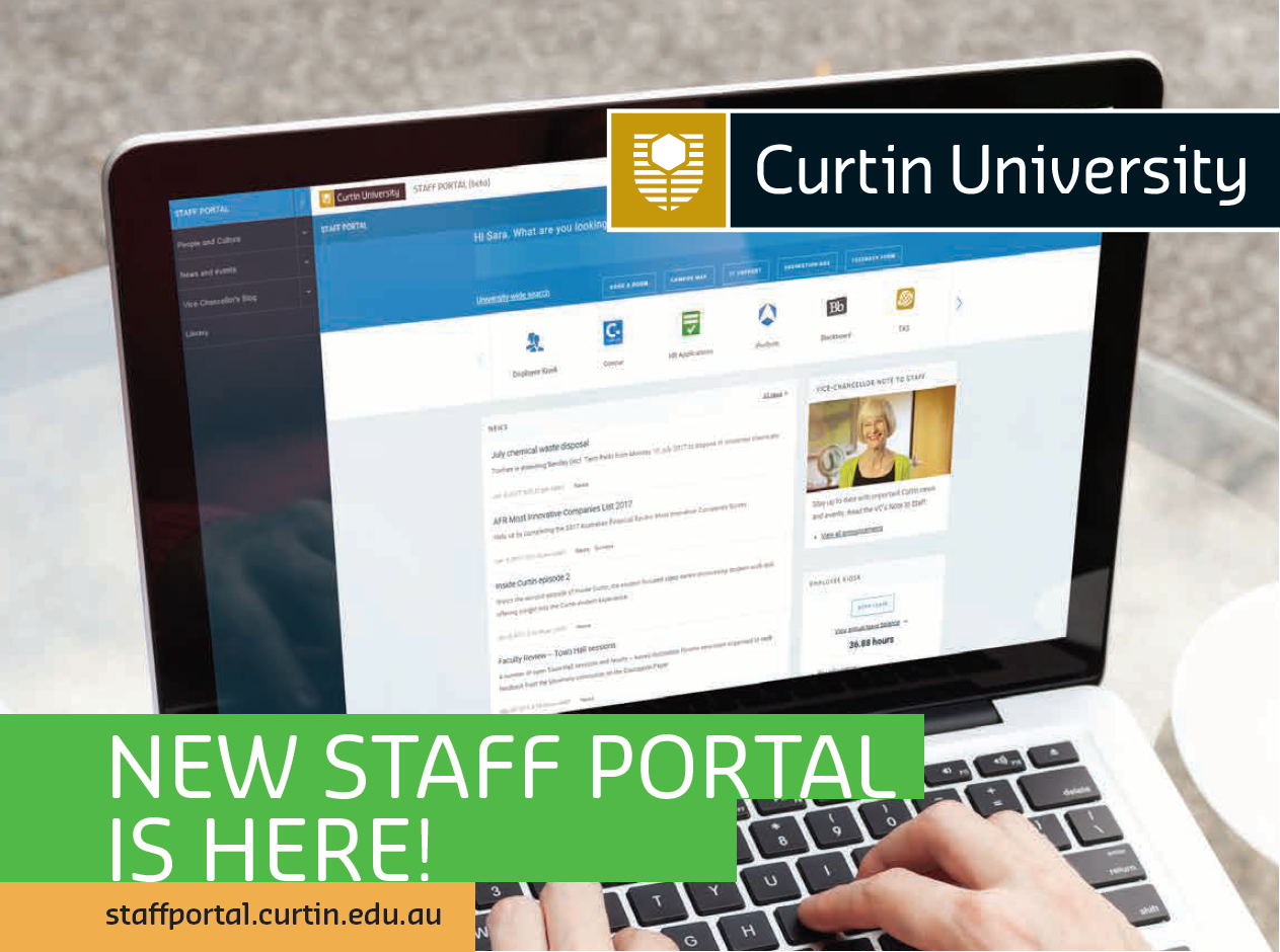 StaffPortal-Poster | Curtin University, Perth, Australia