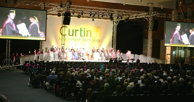 Curtin Stadium – Graduations 2 | Curtin University, Perth, Australia