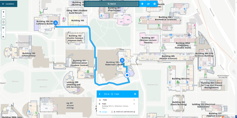 InteractiveMaps | Curtin University, Perth, Australia