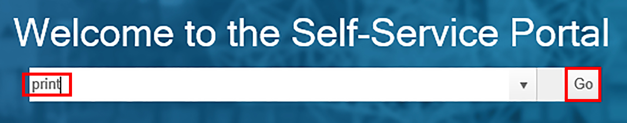 self service portal screenshot | Curtin University, Perth, Australia